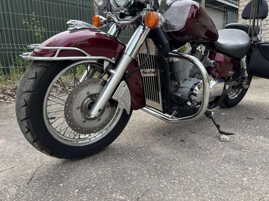 Honda VT Shadow 2004 in Kaisiadorys, with an engine capacity of 0.75 L and mileage of 43 thousand km for 3750 €, photo 8 on AUTOMOTO.COM.LV