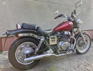 Sarkans Honda VT Shadow 1986 Kauņa, ar dzinēja tilpumu 0.45 L un nobraukumu 36 tūkst. km par 1450 €, foto 8 vietnē AUTOMOTO.COM.LV