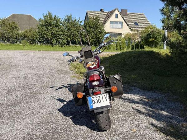 Sarkans Honda VT Shadow 1990 Viļņa, ar dzinēja tilpumu 0.58 L un nobraukumu 67 tūkst. km par 2300 €, foto 6 vietnē AUTOMOTO.COM.LV