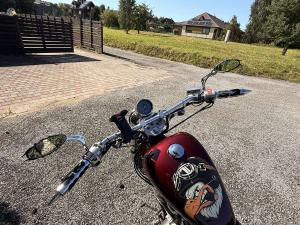 Sarkans Honda VT Shadow 1990 Viļņa, ar dzinēja tilpumu 0.58 L un nobraukumu 67 tūkst. km par 2300 €, foto 10 vietnē AUTOMOTO.COM.LV
