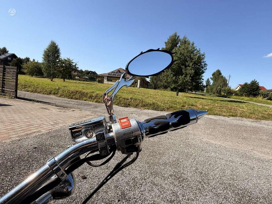 Sarkans Honda VT Shadow 1990 Viļņa, ar dzinēja tilpumu 0.58 L un nobraukumu 67 tūkst. km par 2300 €, foto 13 vietnē AUTOMOTO.COM.LV