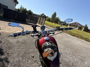 Sarkans Honda VT Shadow 1990 Viļņa, ar dzinēja tilpumu 0.58 L un nobraukumu 67 tūkst. km par 2300 €, foto 14 vietnē AUTOMOTO.COM.LV