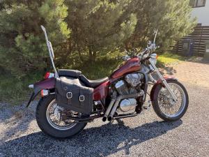 Sarkans Honda VT Shadow 1990 Viļņa, ar dzinēja tilpumu 0.58 L un nobraukumu 67 tūkst. km par 2300 €, foto 29 vietnē AUTOMOTO.COM.LV