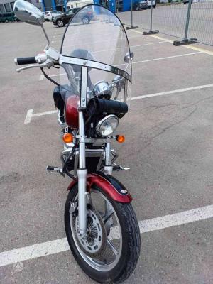 Red Honda VT Shadow 1995 in Kaunas, with an engine capacity of 1.10 L and mileage of 30 thousand km for 3200 €, photo 2 on AUTOMOTO.COM.LV