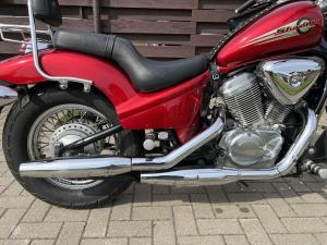 Red Honda VT Shadow 1998 in Vilnius, with an engine capacity of 0.60 L and mileage of 37 thousand km for 2150 €, photo 14 on AUTOMOTO.COM.LV