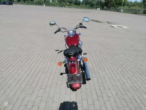 Red Honda VT Shadow 2005 in Marijampole, with an engine capacity of 0.13 L and mileage of 26 thousand km for 3750 €, photo 3 on AUTOMOTO.COM.LV