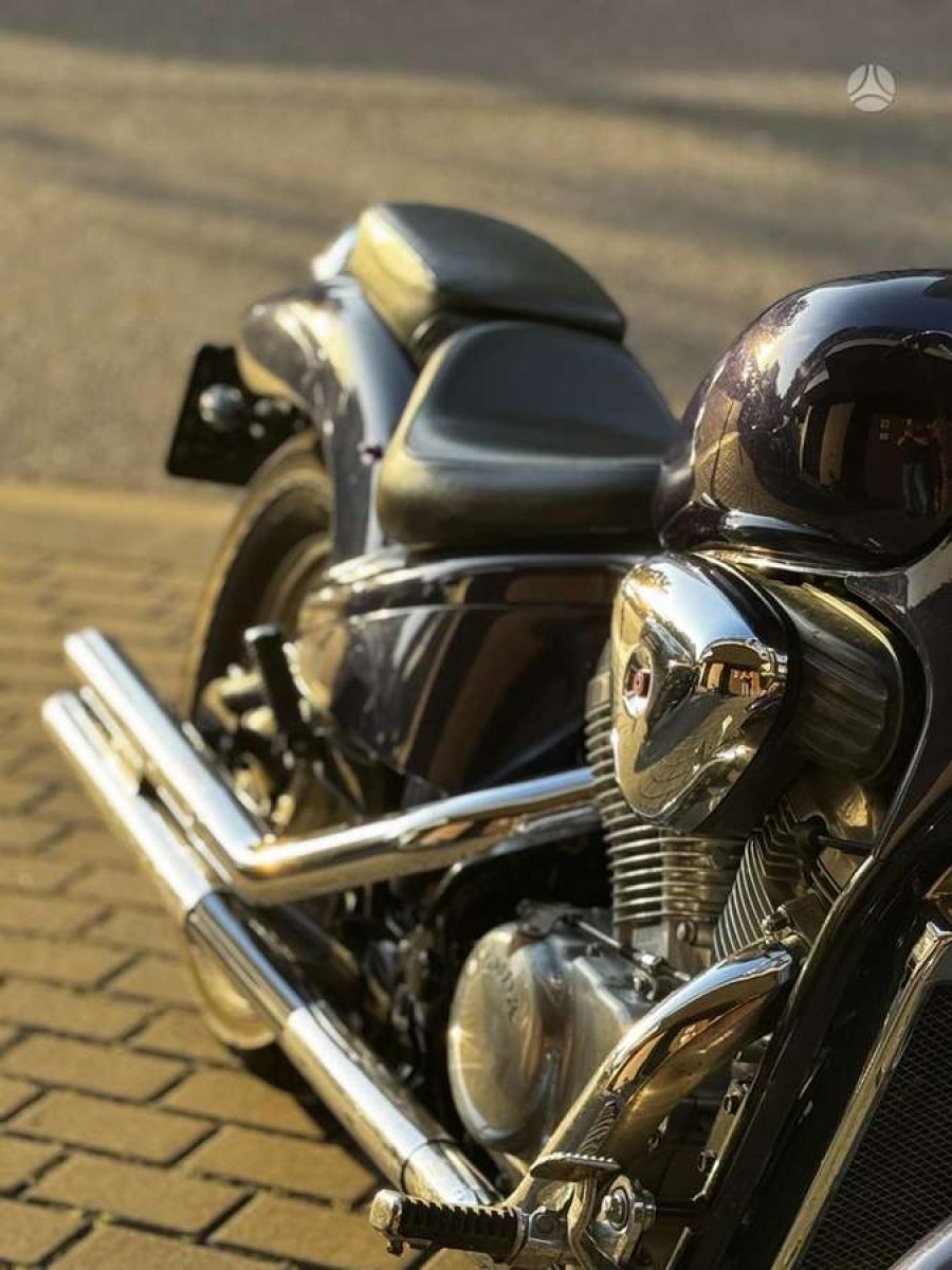 Violet Honda VT Shadow 1994 in Vilnius, with an engine capacity of 0.60 L and mileage of 6 thousand km for 2250 €, photo 9 on AUTOMOTO.COM.LV