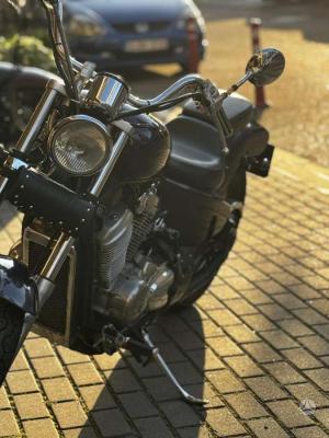 Violet Honda VT Shadow 1994 in Vilnius, with an engine capacity of 0.60 L and mileage of 6 thousand km for 2250 €, photo 12 on AUTOMOTO.COM.LV