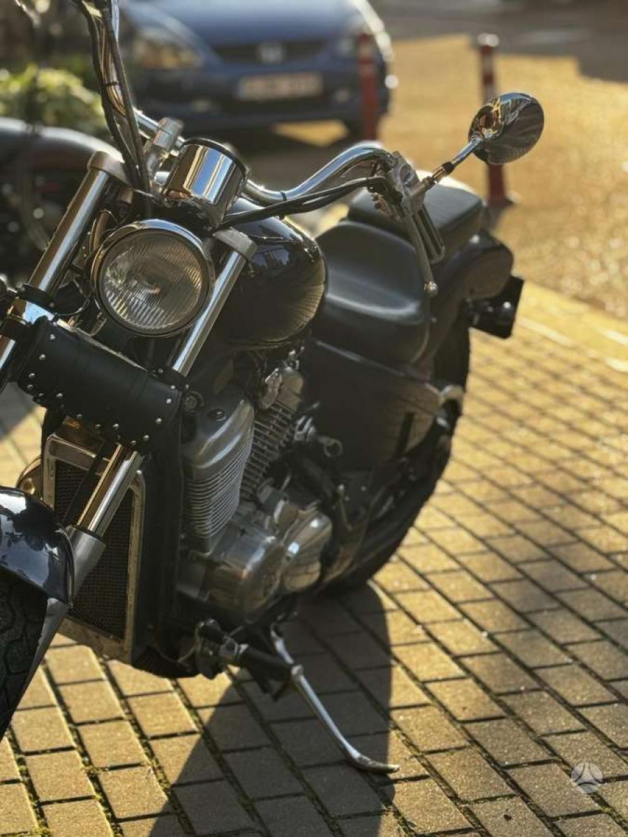 Violet Honda VT Shadow 1994 in Vilnius, with an engine capacity of 0.60 L and mileage of 6 thousand km for 2250 €, photo 12 on AUTOMOTO.COM.LV