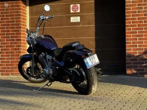 Violet Honda VT Shadow 1994 in Vilnius, with an engine capacity of 0.60 L and mileage of 6 thousand km for 2250 €, photo 16 on AUTOMOTO.COM.LV
