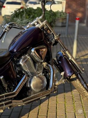 Violet Honda VT Shadow 1994 in Vilnius, with an engine capacity of 0.60 L and mileage of 6 thousand km for 2250 €, photo 18 on AUTOMOTO.COM.LV