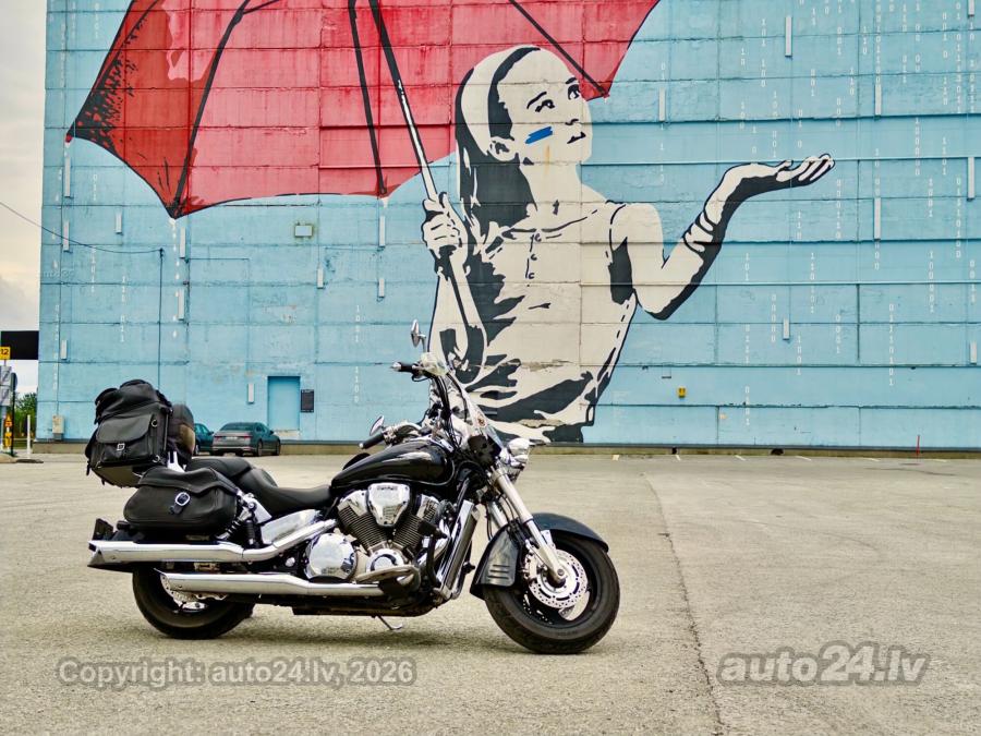Black Honda VTX 1800 2003 in Tallinn, with an engine capacity of 1.80 L and mileage of 123 thousand km for 7000 €, photo 1 on AUTOMOTO.COM.LV