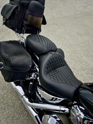 Black Honda VTX 1800 2003 in Tallinn, with an engine capacity of 1.80 L and mileage of 123 thousand km for 7000 €, photo 5 on AUTOMOTO.COM.LV