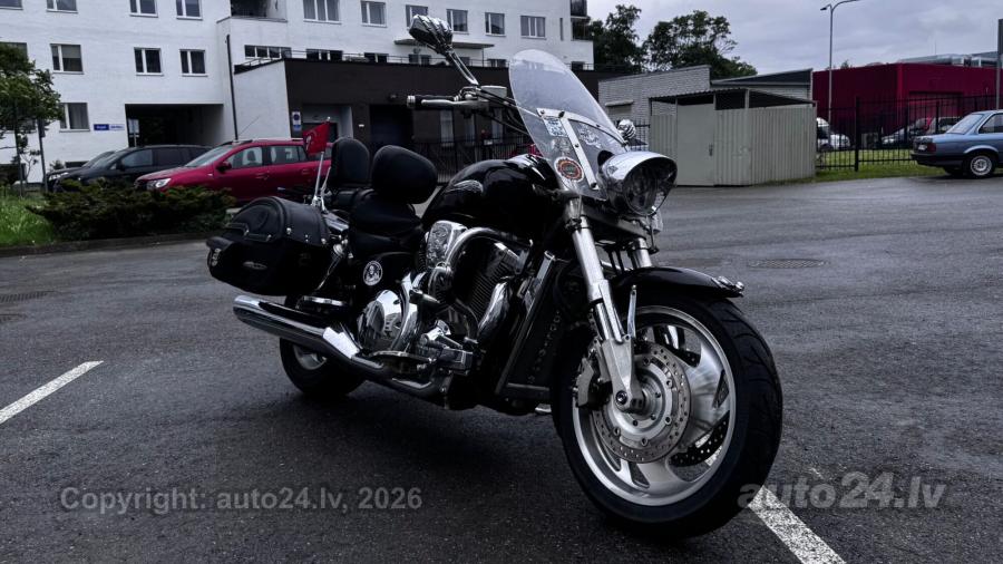 Black Honda VTX 1800 2008 in Tallinn, with an engine capacity of 1.80 L and mileage of 75 thousand km for 6500 €, photo 1 on AUTOMOTO.COM.LV