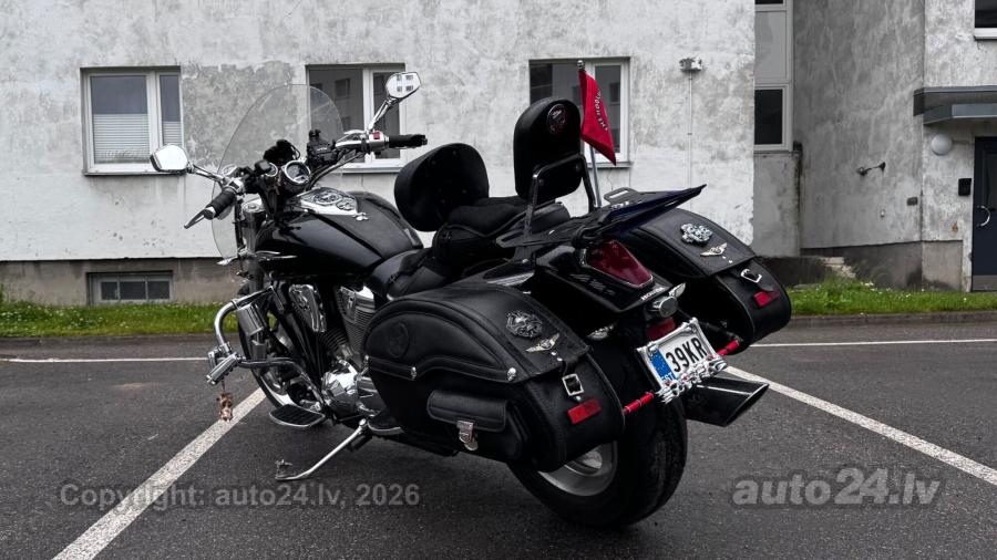 Black Honda VTX 1800 2008 in Tallinn, with an engine capacity of 1.80 L and mileage of 75 thousand km for 6500 €, photo 6 on AUTOMOTO.COM.LV