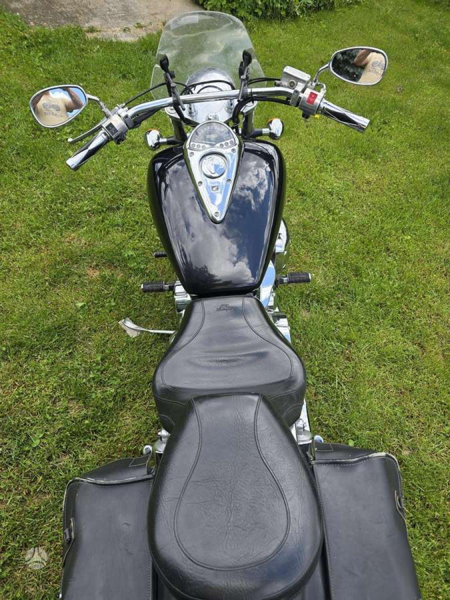 Melns Honda VTX 2004 Viļņa, ar dzinēja tilpumu 1.30 L un nobraukumu 30 tūkst. km par 4200 €, foto 6 vietnē AUTOMOTO.COM.LV
