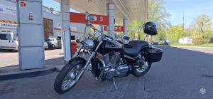 Melns Honda VTX 2005 Viļņa, ar dzinēja tilpumu 1.31 L un nobraukumu 29 tūkst. km par 5200 €, foto 9 vietnē AUTOMOTO.COM.LV