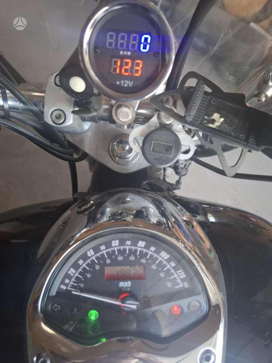 Melns Honda VTX 2007 Viļņa, ar dzinēja tilpumu 1.30 L un nobraukumu 31 tūkst. km par 5600 €, foto 4 vietnē AUTOMOTO.COM.LV