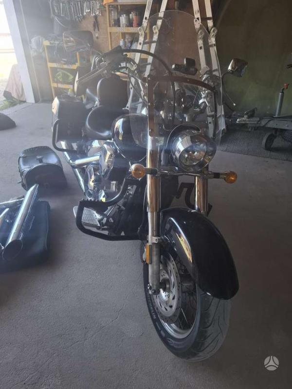 Melns Honda VTX 2007 Viļņa, ar dzinēja tilpumu 1.30 L un nobraukumu 31 tūkst. km par 5600 €, foto 5 vietnē AUTOMOTO.COM.LV