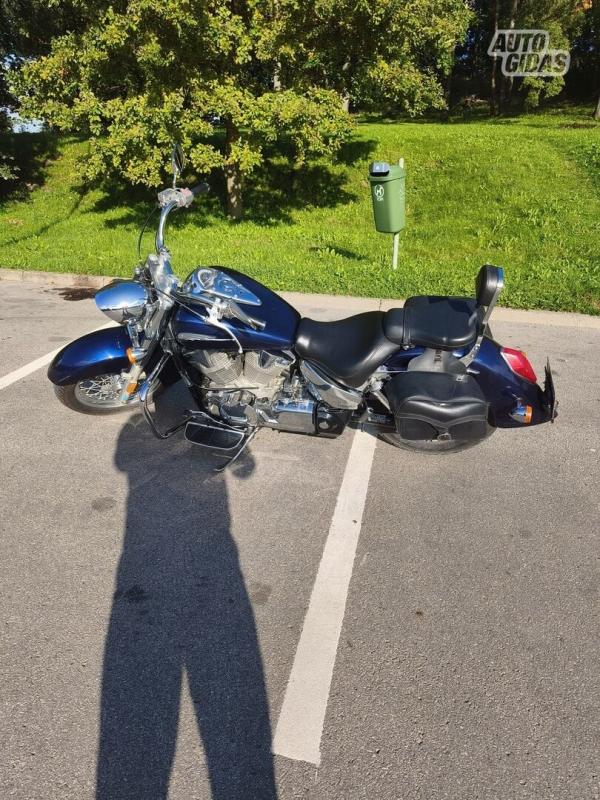 Zils Honda VTX 2004 Kauņa, ar dzinēja tilpumu 1.31 L un nobraukumu 89 tūkst. km par 3999 €, foto 5 vietnē AUTOMOTO.COM.LV