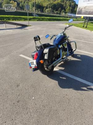 Blue Honda VTX 2004 in Kaunas, with an engine capacity of 1.31 L and mileage of 89 thousand km for 3999 €, photo 6 on AUTOMOTO.COM.LV