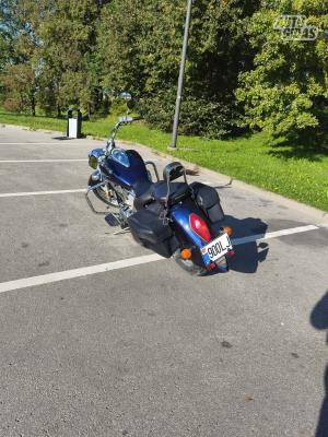 Blue Honda VTX 2004 in Kaunas, with an engine capacity of 1.31 L and mileage of 89 thousand km for 3999 €, photo 7 on AUTOMOTO.COM.LV