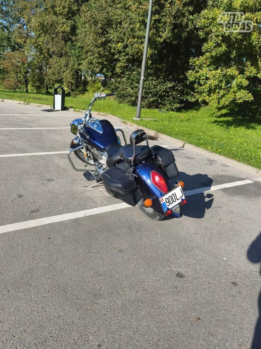 Blue Honda VTX 2004 in Kaunas, with an engine capacity of 1.31 L and mileage of 89 thousand km for 3999 €, photo 7 on AUTOMOTO.COM.LV