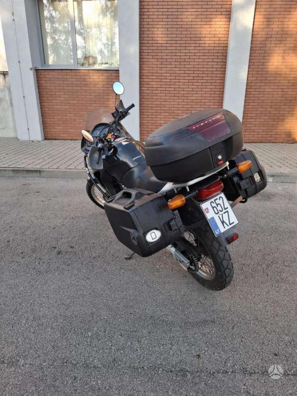 Black Honda XL 2000 in Alytus, with an engine capacity of 0.65 L and mileage of 64 thousand km for 2300 €, photo 6 on AUTOMOTO.COM.LV
