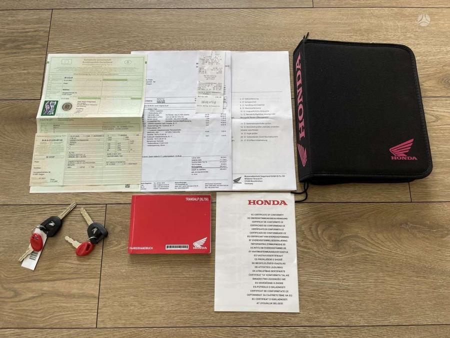 Black Honda XL 2025 in Klaipeda, with an engine capacity of 0.75 L and mileage of 4 thousand km for 10000 €, photo 29 on AUTOMOTO.COM.LV