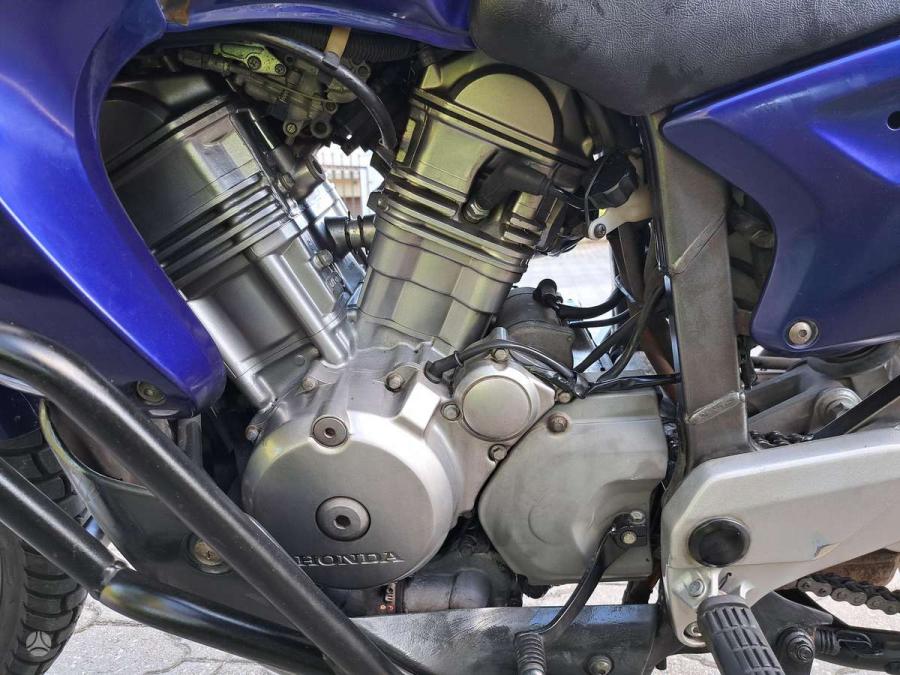 Blue Honda XL 2004 in Pasvalys, with an engine capacity of 0.65 L and mileage of 51 thousand km for 2350 €, photo 11 on AUTOMOTO.COM.LV