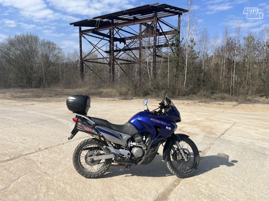 Blue Honda XL 2007 in Panevezys, with an engine capacity of 0.65 L and mileage of 68 thousand km for 3000 €, photo 1 on AUTOMOTO.COM.LV