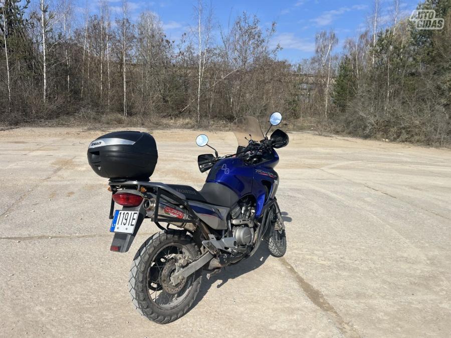 Blue Honda XL 2007 in Panevezys, with an engine capacity of 0.65 L and mileage of 68 thousand km for 3000 €, photo 3 on AUTOMOTO.COM.LV