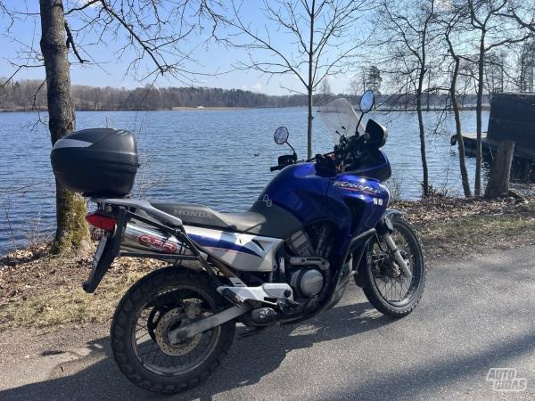 Blue Honda XL 2007 in Panevezys, with an engine capacity of 0.65 L and mileage of 68 thousand km for 3000 €, photo 6 on AUTOMOTO.COM.LV