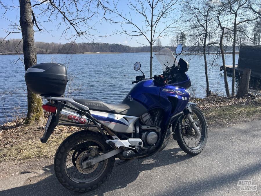 Blue Honda XL 2007 in Panevezys, with an engine capacity of 0.65 L and mileage of 68 thousand km for 3000 €, photo 7 on AUTOMOTO.COM.LV