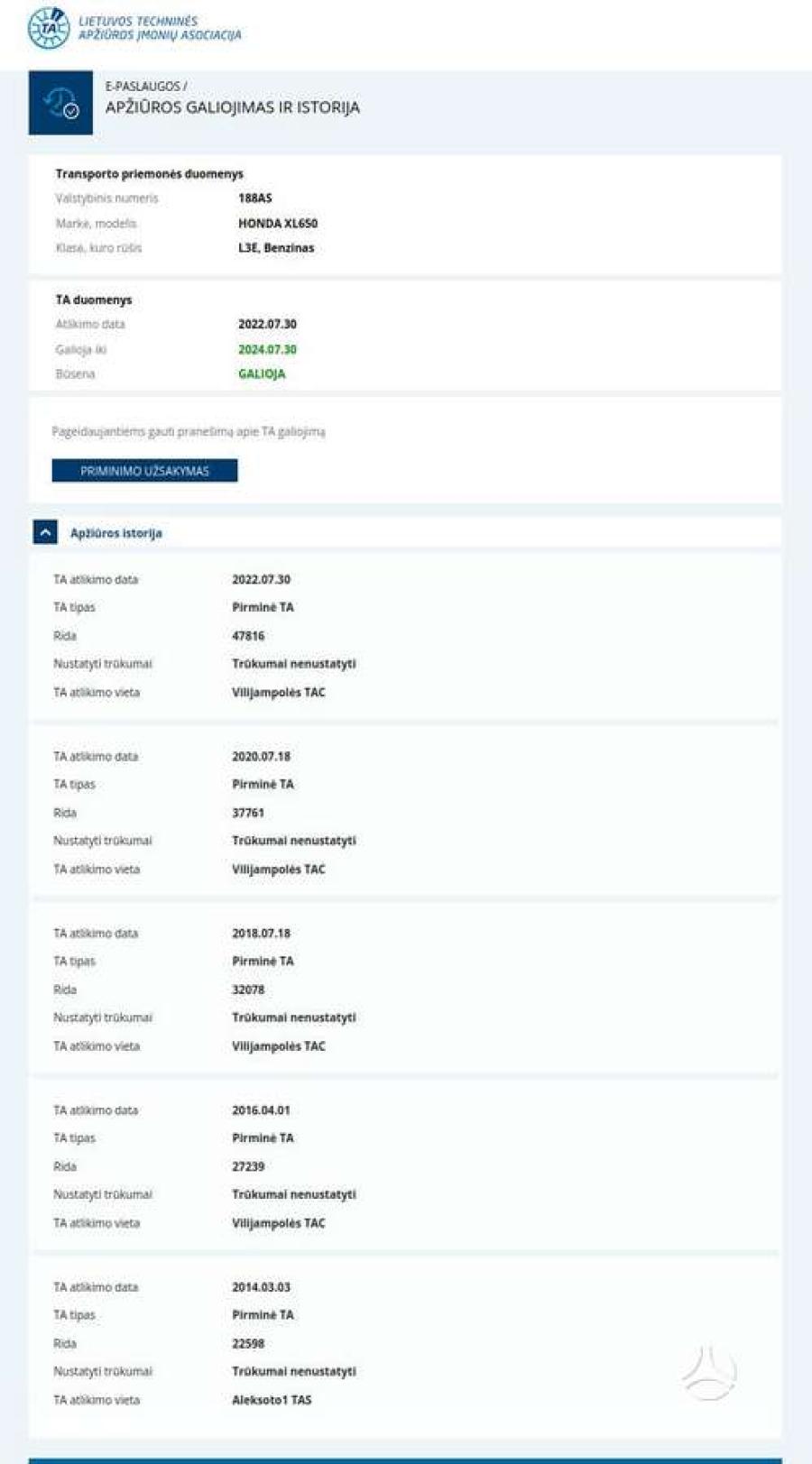 Серый Хонда XL 2004 в Казлу-Руда, объемом двигателя 0.65 л и пробегом 56 тыс. км за 2350 €, фото 20 на AUTOMOTO.COM.LV