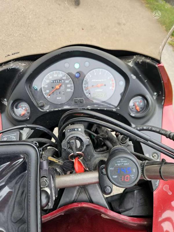 Sarkans Honda XL 2006 Viļņa, ar dzinēja tilpumu 0.65 L un nobraukumu 63 tūkst. km par 2600 €, foto 6 vietnē AUTOMOTO.COM.LV