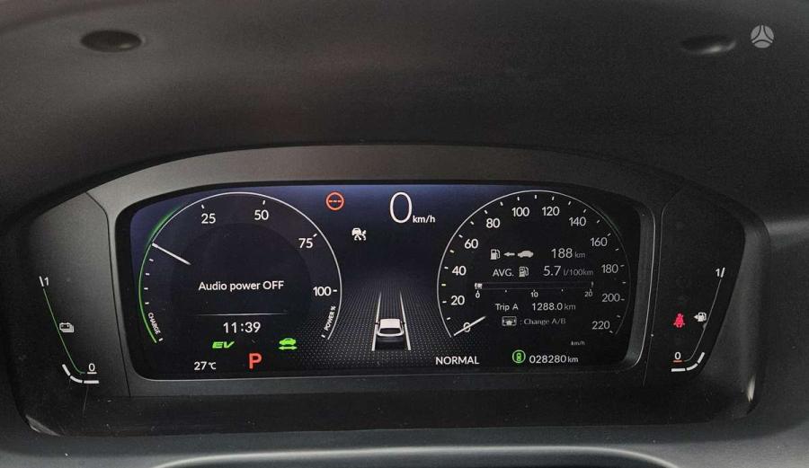 Zils Honda ZR-V 2025 Viļņa, ar dzinēja tilpumu 1.99 L un nobraukumu 28 tūkst. km par 33890 €, foto 11 vietnē AUTOMOTO.COM.LV