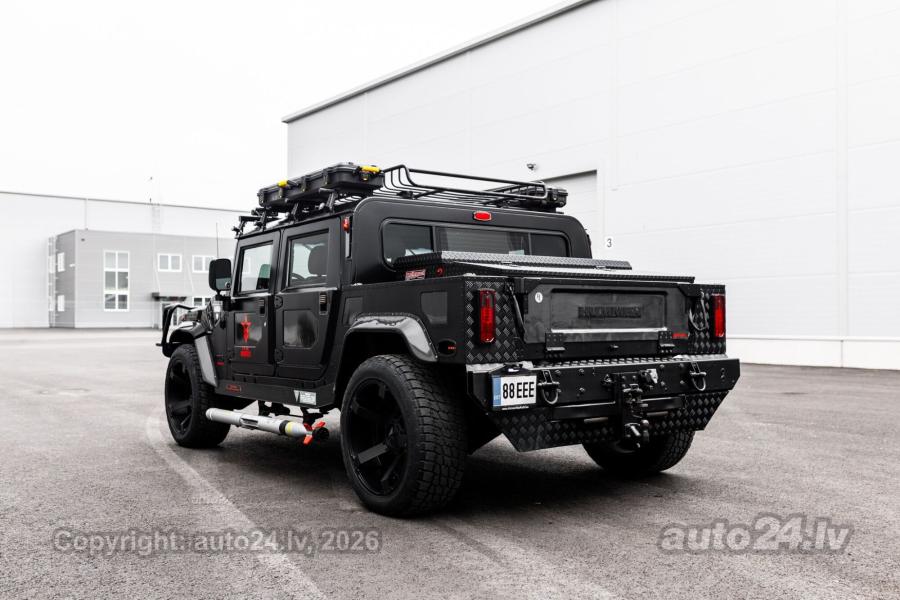 Black Hummer H1 2000 in Tallinn, with an engine capacity of 6.50 L and mileage of 61 thousand km for 110000 €, photo 15 on AUTOMOTO.COM.LV