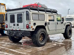 Grey Hummer H1 1999 in Parnu, with an engine capacity of 6.47 L and mileage of 114 thousand km for 68500 €, photo 2 on AUTOMOTO.COM.LV