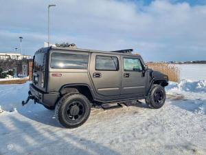 Black Hummer H2 2003 in Klaipeda, with an engine capacity of 6.00 L and mileage of 165 thousand km for 22500 €, photo 7 on AUTOMOTO.COM.LV
