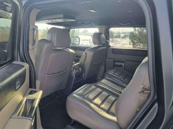 Melns Hummer H2 2003 Klaipėda, ar dzinēja tilpumu 6.00 L un nobraukumu 165 tūkst. km par 22500 €, foto 8 vietnē AUTOMOTO.COM.LV