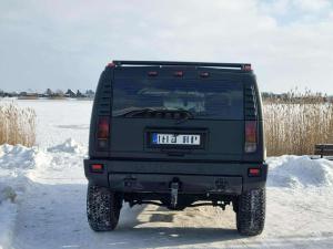 Black Hummer H2 2003 in Klaipeda, with an engine capacity of 6.00 L and mileage of 165 thousand km for 22500 €, photo 9 on AUTOMOTO.COM.LV