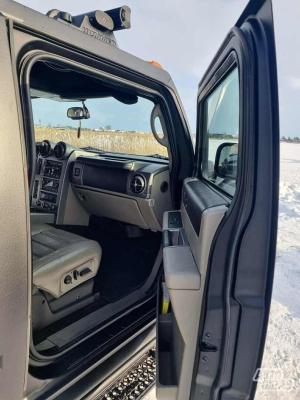Melns Hummer H2 2003 Klaipėda, ar dzinēja tilpumu 6.00 L un nobraukumu 165 tūkst. km par 23900 €, foto 5 vietnē AUTOMOTO.COM.LV