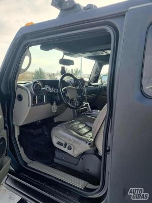 Melns Hummer H2 2003 Klaipėda, ar dzinēja tilpumu 6.00 L un nobraukumu 165 tūkst. km par 23900 €, foto 9 vietnē AUTOMOTO.COM.LV