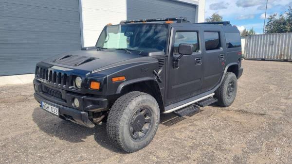 Black Hummer H2 2003 in Lazdijai, with an engine capacity of 0.00 L and mileage of 169 thousand km for 17400 €, photo 1 on AUTOMOTO.COM.LV