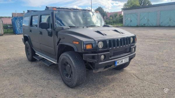 Black Hummer H2 2003 in Lazdijai, with an engine capacity of 0.00 L and mileage of 169 thousand km for 17400 €, photo 5 on AUTOMOTO.COM.LV