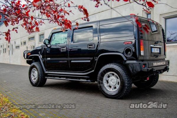 Melns Hummer H2 2004 Tallina, ar dzinēja tilpumu 6.00 L un nobraukumu 126 tūkst. km par 18888 €, foto 4 vietnē AUTOMOTO.COM.LV