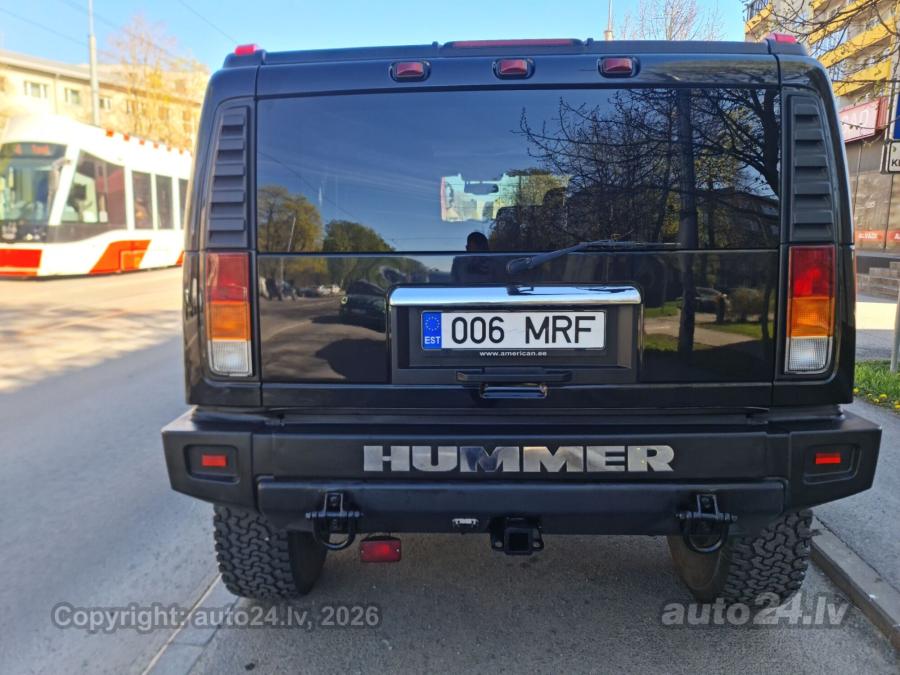 Melns Hummer H2 2004 Tallina, ar dzinēja tilpumu 6.00 L un nobraukumu 124 tūkst. km par 18888 €, foto 5 vietnē AUTOMOTO.COM.LV