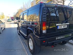 Melns Hummer H2 2004 Tallina, ar dzinēja tilpumu 6.00 L un nobraukumu 124 tūkst. km par 18888 €, foto 6 vietnē AUTOMOTO.COM.LV