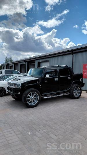 Black Hummer H2 2005 in Jelgava, with an engine capacity of 6.00 L and mileage of 119 thousand km for 18500 €, photo 4 on AUTOMOTO.COM.LV
